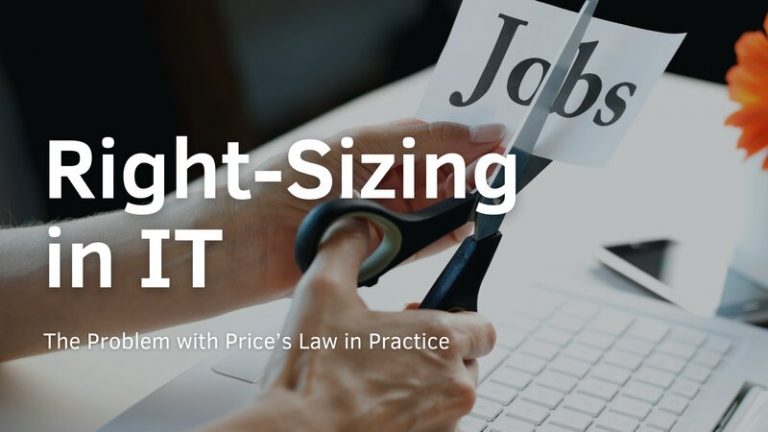 Right-Sizing in IT: The Problem with Price’s Law in Practice | Soaring ...